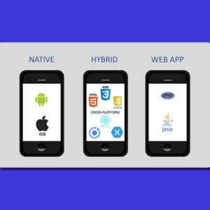 Types of Mobile App development : Native, Hybrid, Web App