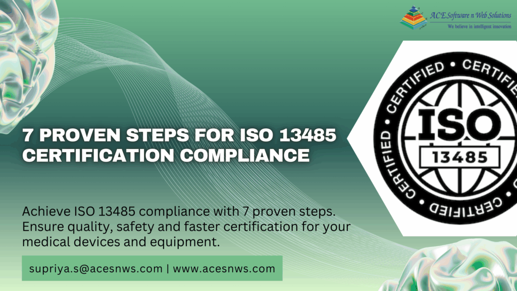 7 Proven Steps for ISO 13485 Certification Compliance